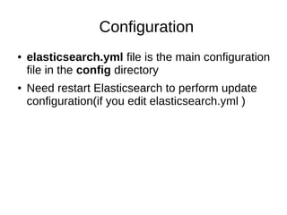 Elasticsearch presentation 1 | PPT