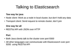 Elasticsearch presentation 1 | PPT