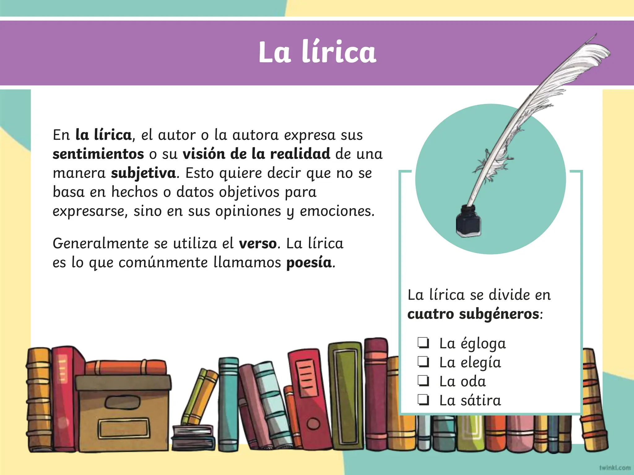 presentacion-los-generos-literarios-clasificacion-y-ejemplos | PPT
