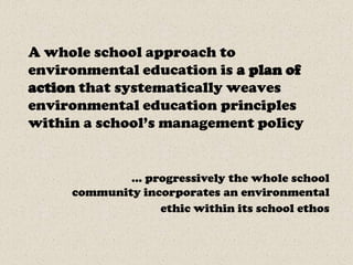 Es Whole School Approach | PPTX