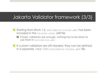 Validation in Jakarta Struts 1.3 | PDF