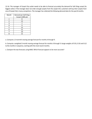 Es08 forcasting | DOCX