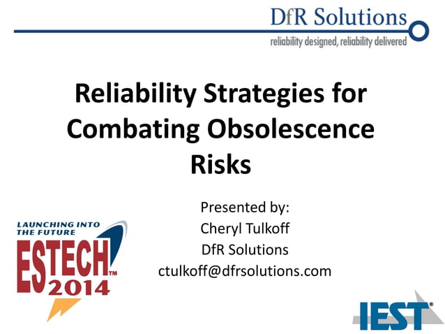 Reliability Strategies for Combating Obsolescence Risks | PDF