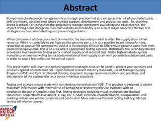Reliability Strategies for Combating Obsolescence Risks | PDF