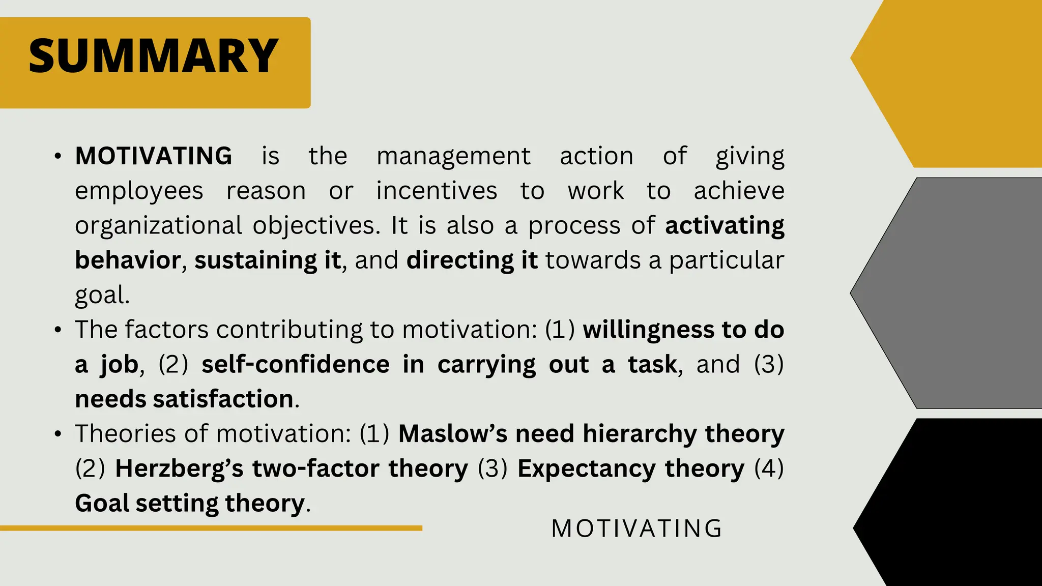 Engineering Management: Motivation by G7 | PPTX
