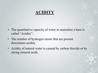 Parameters of waste water analysis | PPTX