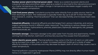 Thermal pollution | PDF