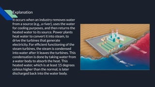 Thermal pollution | PDF