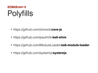 The New JavaScript: ES6 | PDF