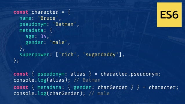 Essentials and Impactful Features of ES6 | PPT