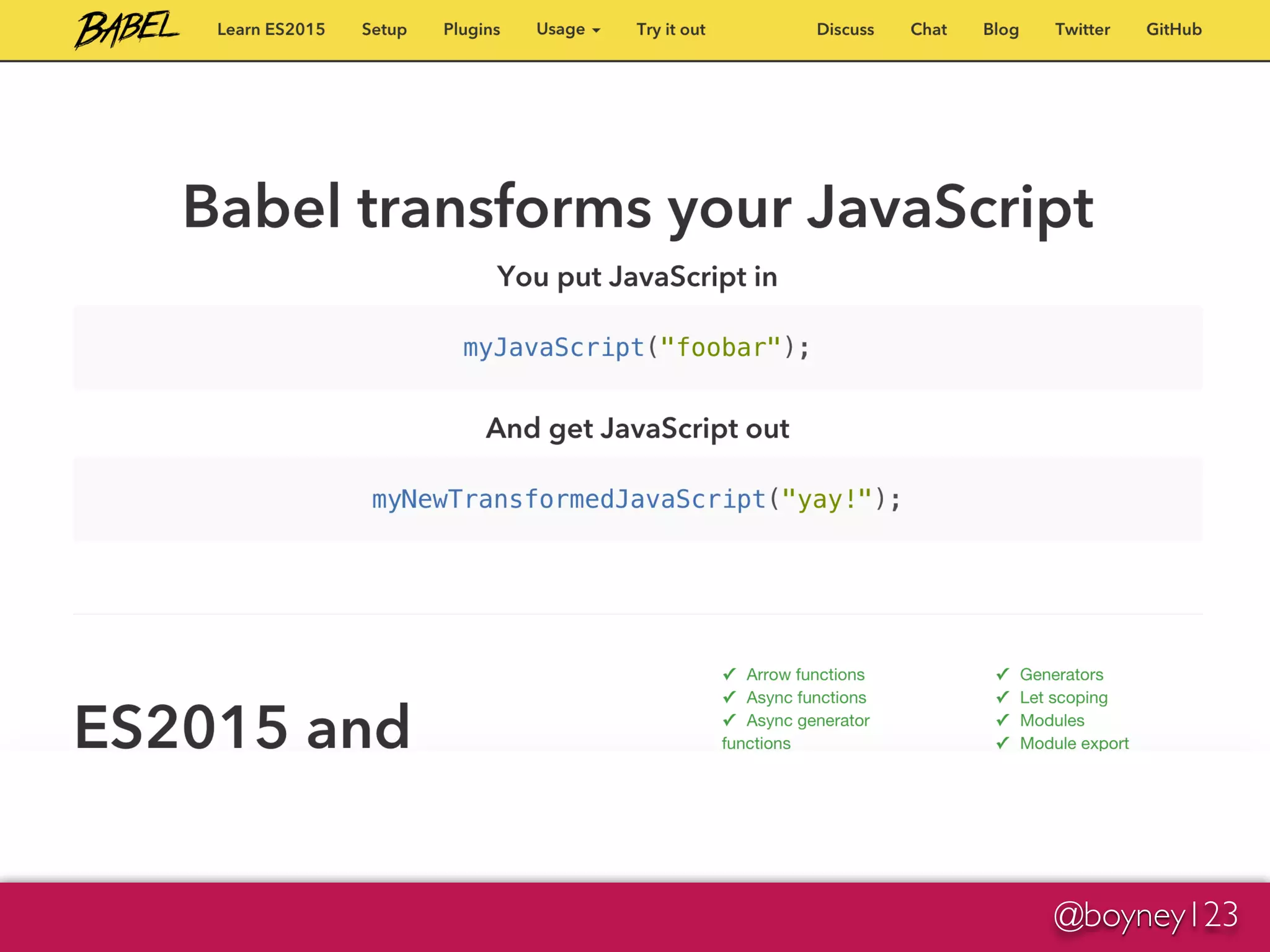 Introduction into ES6 JavaScript. | PDF | Web Development | Internet Introduction into ES6 JavaScript. | PDF | Web Development | Internet