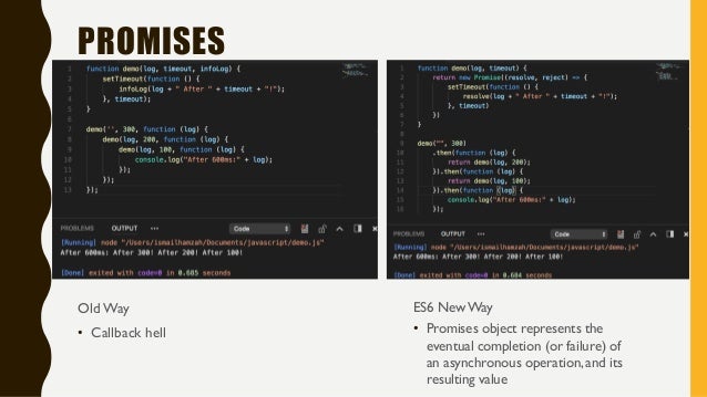 Es6 Javascript New Way