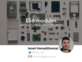 Es6 modules-and-bundlers | PDF