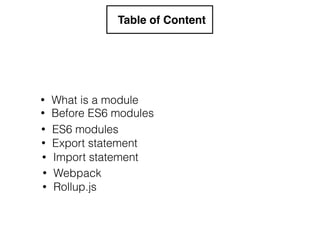 Es6 modules-and-bundlers | PDF