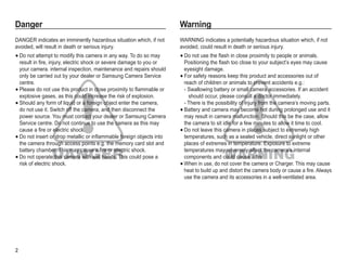 Samsung Camera ES65 User Manual | PDF