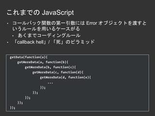 ES6,7で書ける JavaScript | PPT