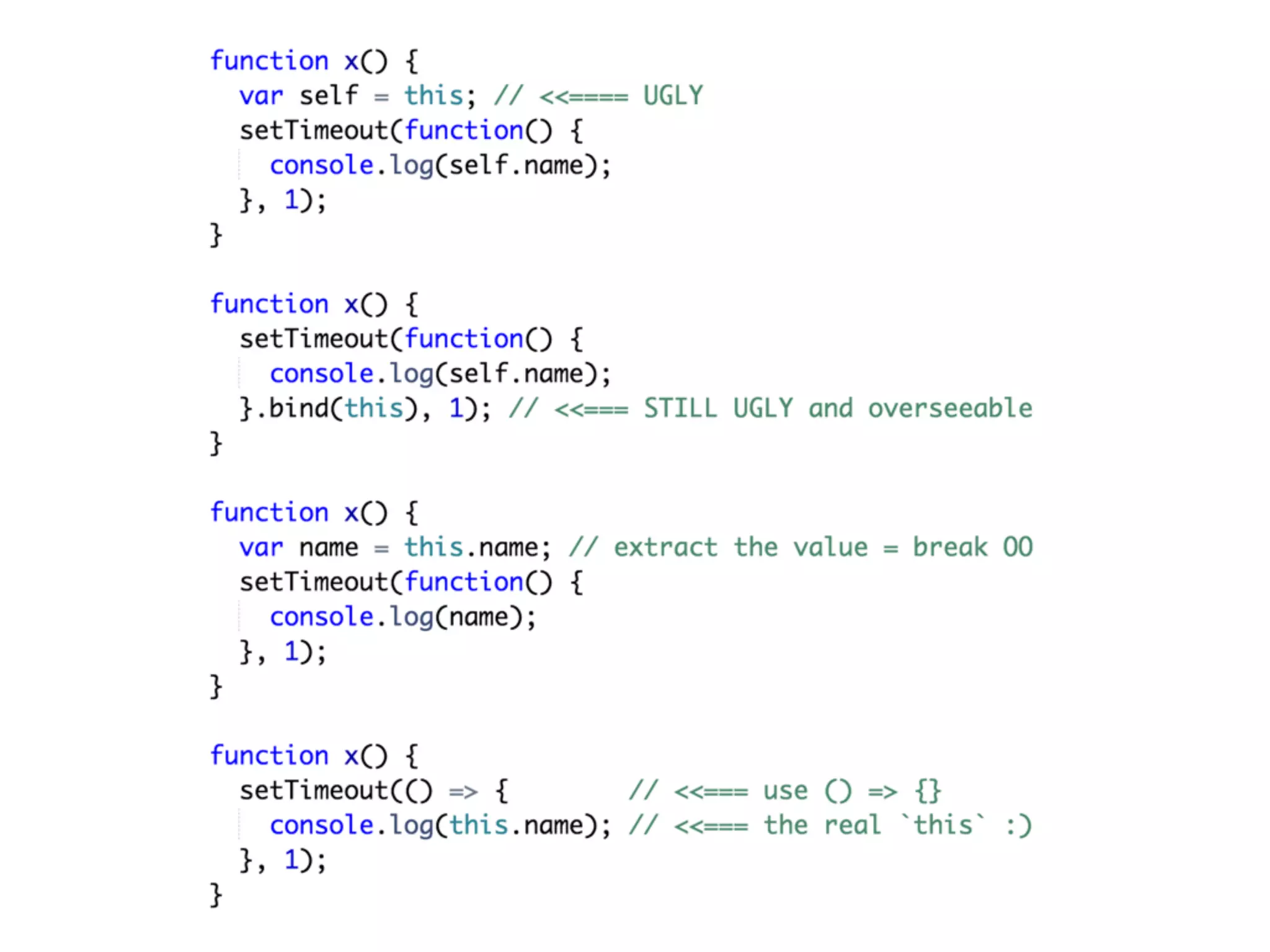 ECMAScript 6 for real | PPT