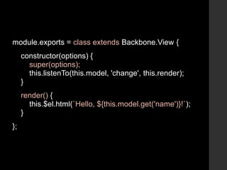 ES6 in Real Life | PPTX