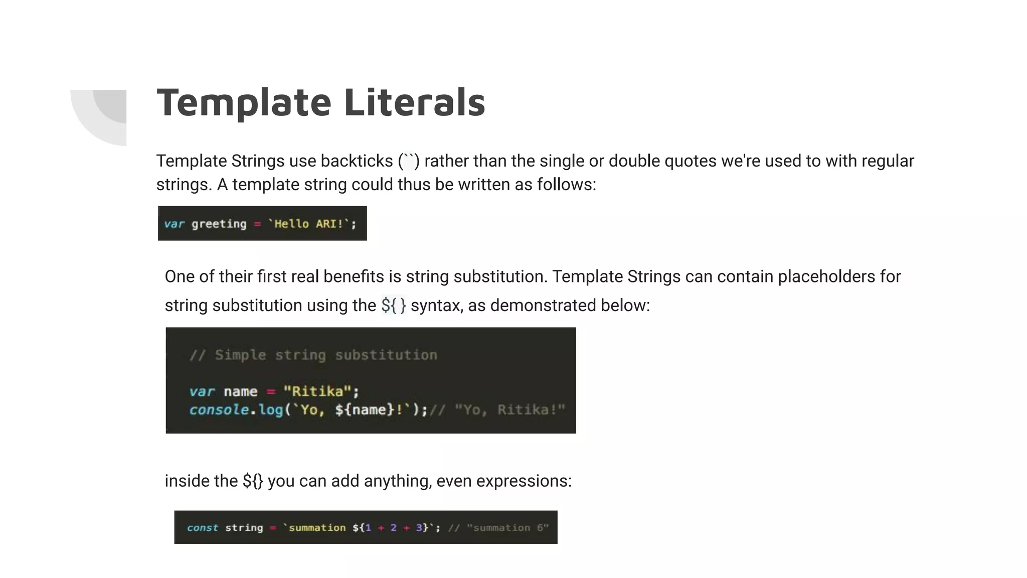 ES6 presentation | PDF
