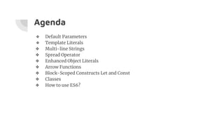 ES6 presentation | PDF