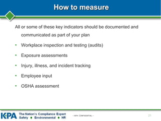 Seven Parts of an Effective Injury and Illness Prevention Plan | PPTX ...