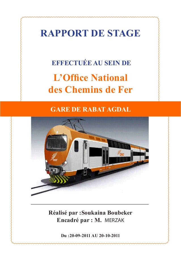 Rapport de stage_oncf