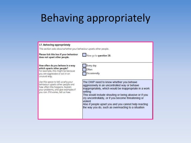 Esa 50 form filling | PPT