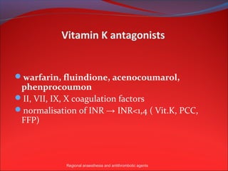 ESA- antitrombotic therapy | PPT | Blood Disorders | Diseases and ...