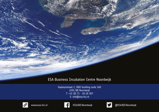 ESA BIC Noordwijk | PPT