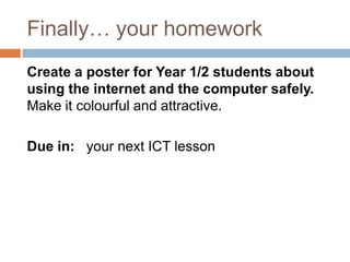 eSafety ICT Lesson | PPTX | Internet Safety | Parenting