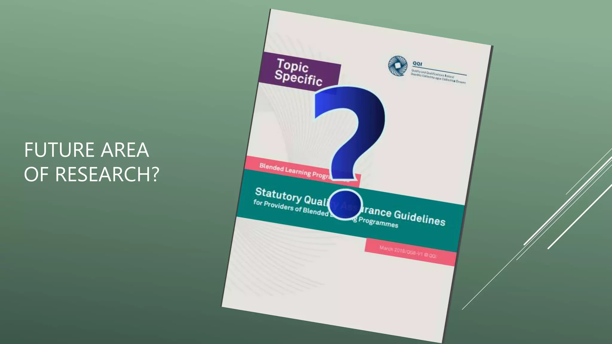 QQI Blended Learning Guidelines | PPTX