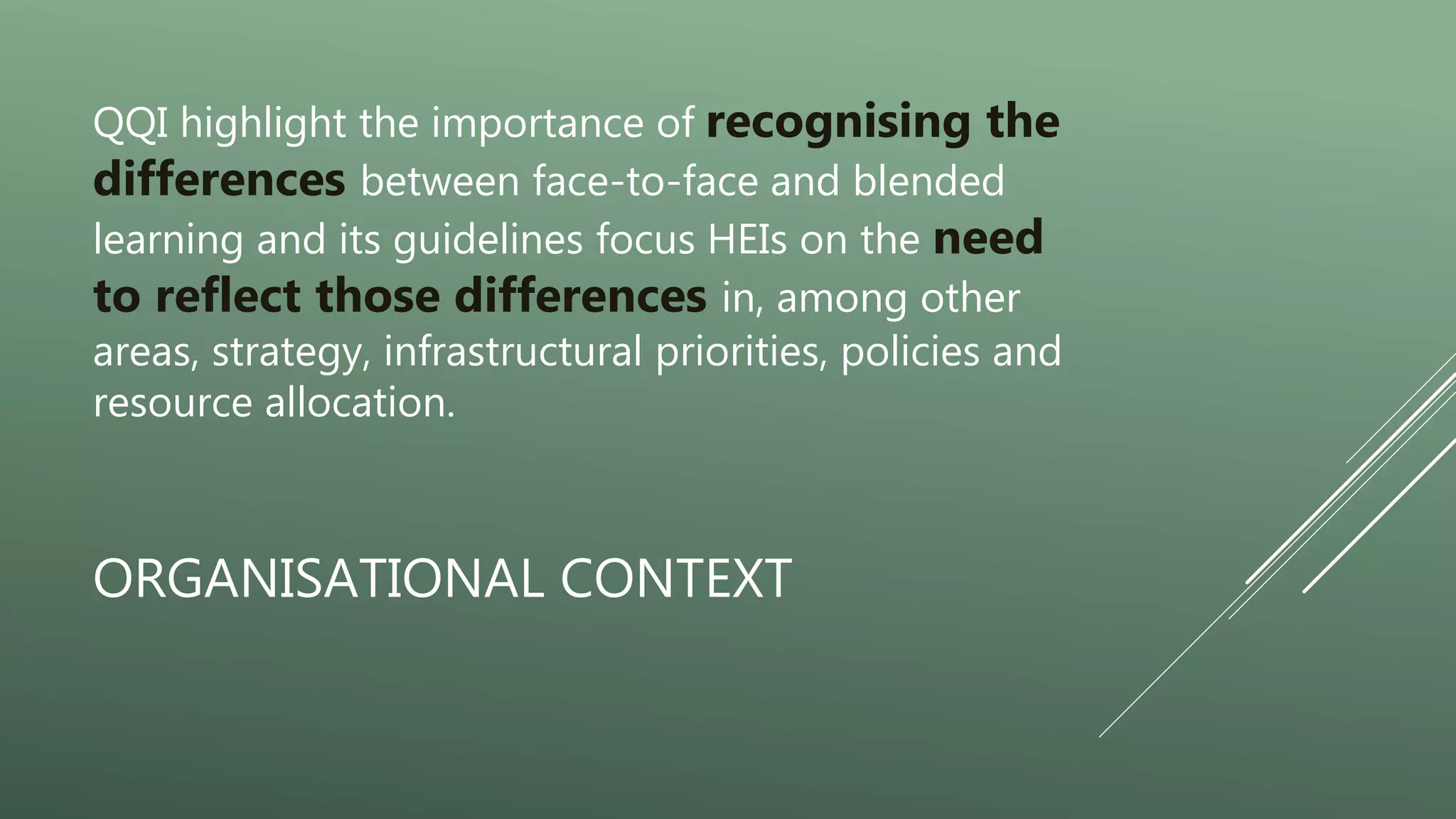 QQI Blended Learning Guidelines | PPTX