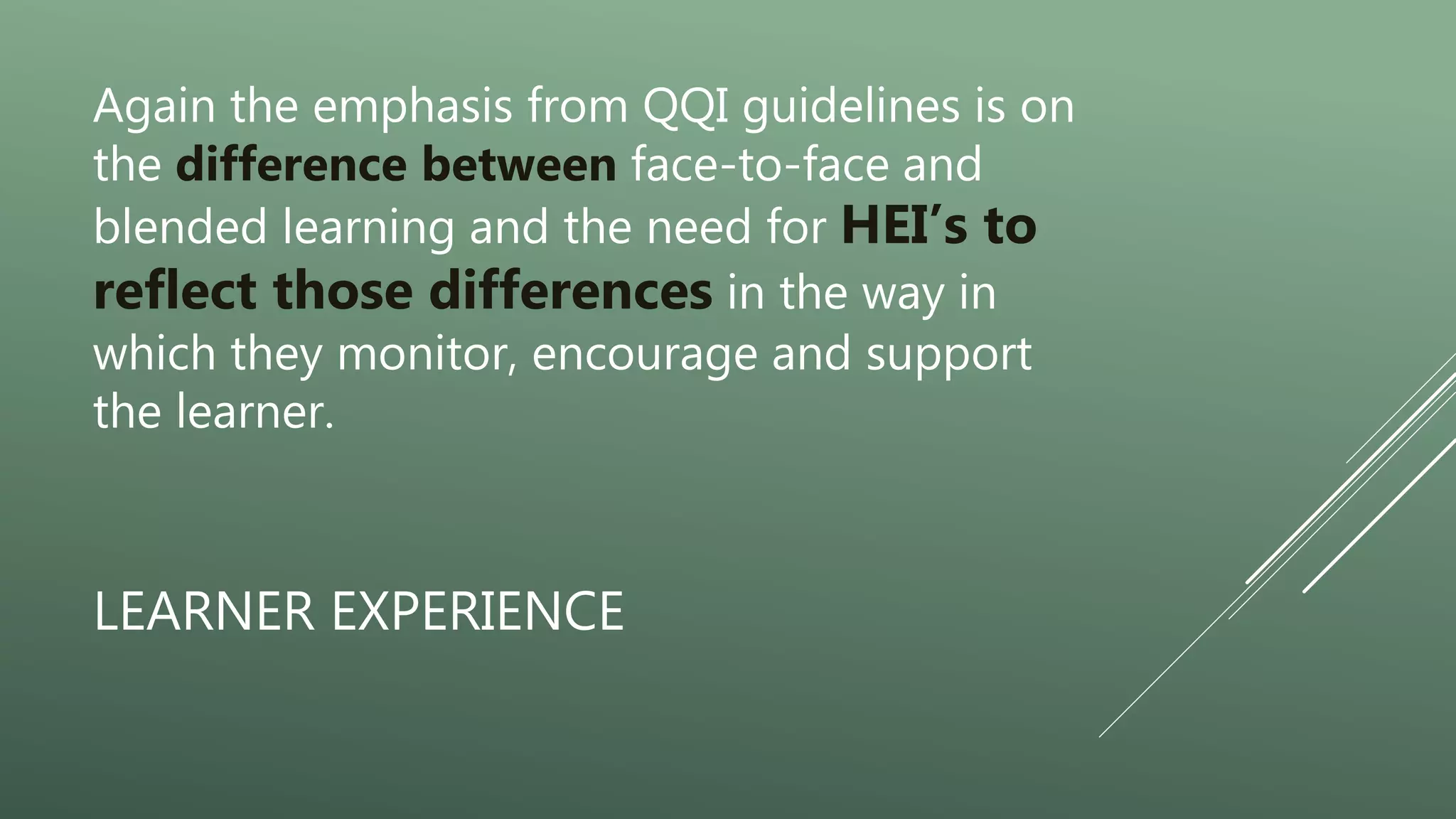 QQI Blended Learning Guidelines | PPTX