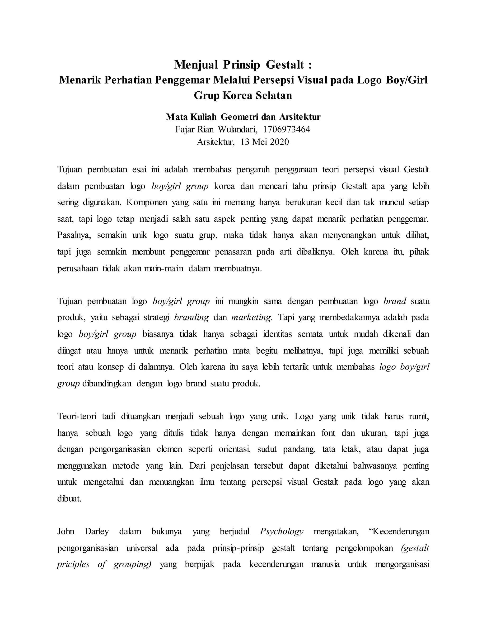 Menjual Prinsip Gestalt : Menarik Perhatian Penggemar Melalui Persepsi ...