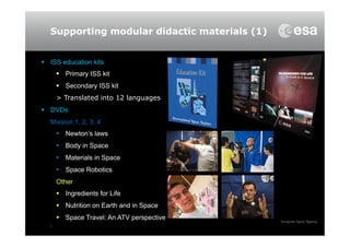 ESA ISS Education Activities | PPT