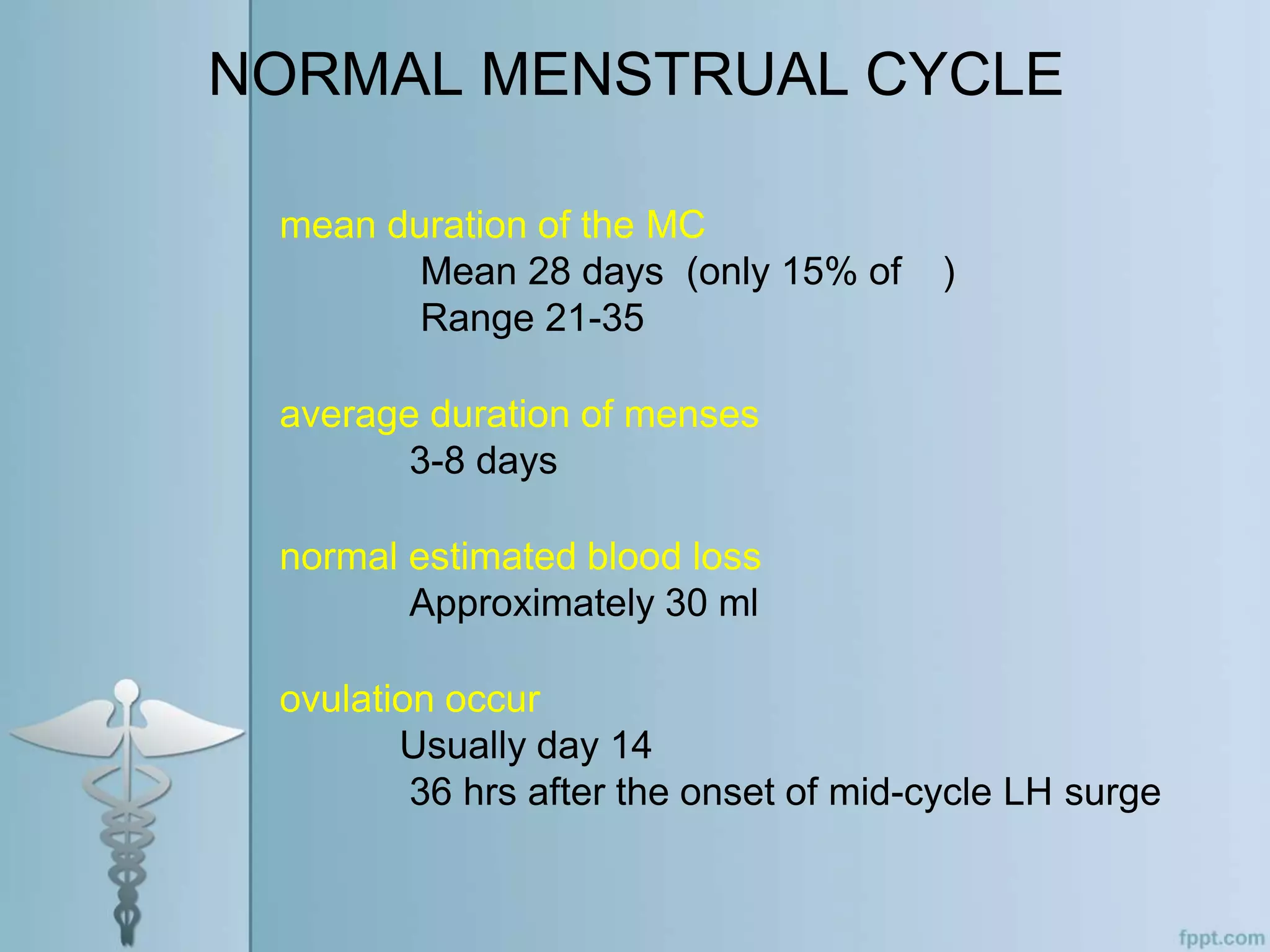 menstrual cycle | PPTX