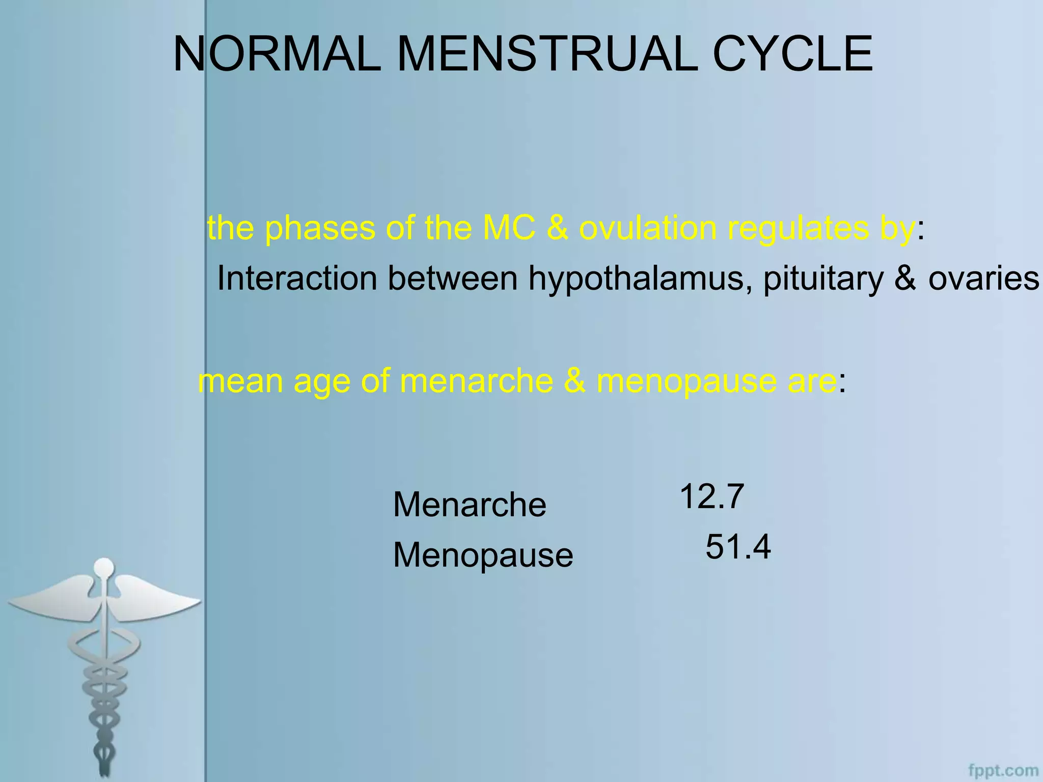 menstrual cycle | PPTX
