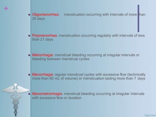 menstrual cycle | PPTX