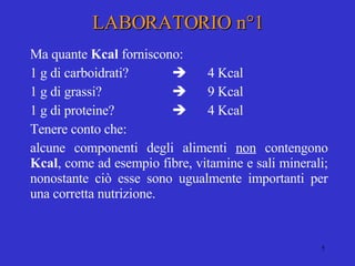 Esame Didat. Anatomia E Fisiologia + Lab Dieta E Nutrizione | PPT ...