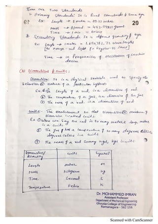 ESA Module 1 Part-A ME832. by Dr. Mohammed Imran | PDF