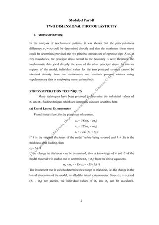 ESA Module 3 Part-B ME832. by Dr. Mohammed Imran | PDF