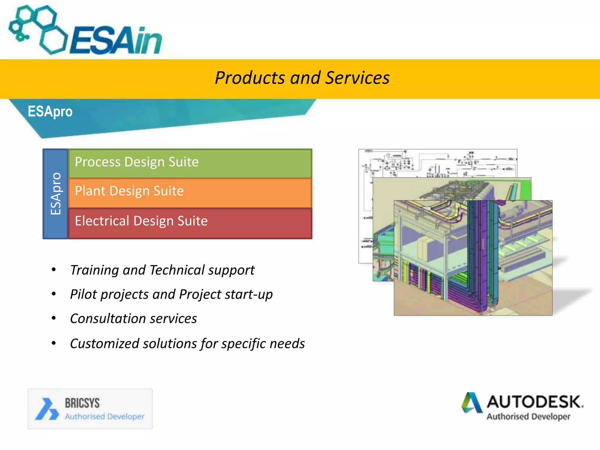 ESApro the complete solution for plant engineering. | PPTX