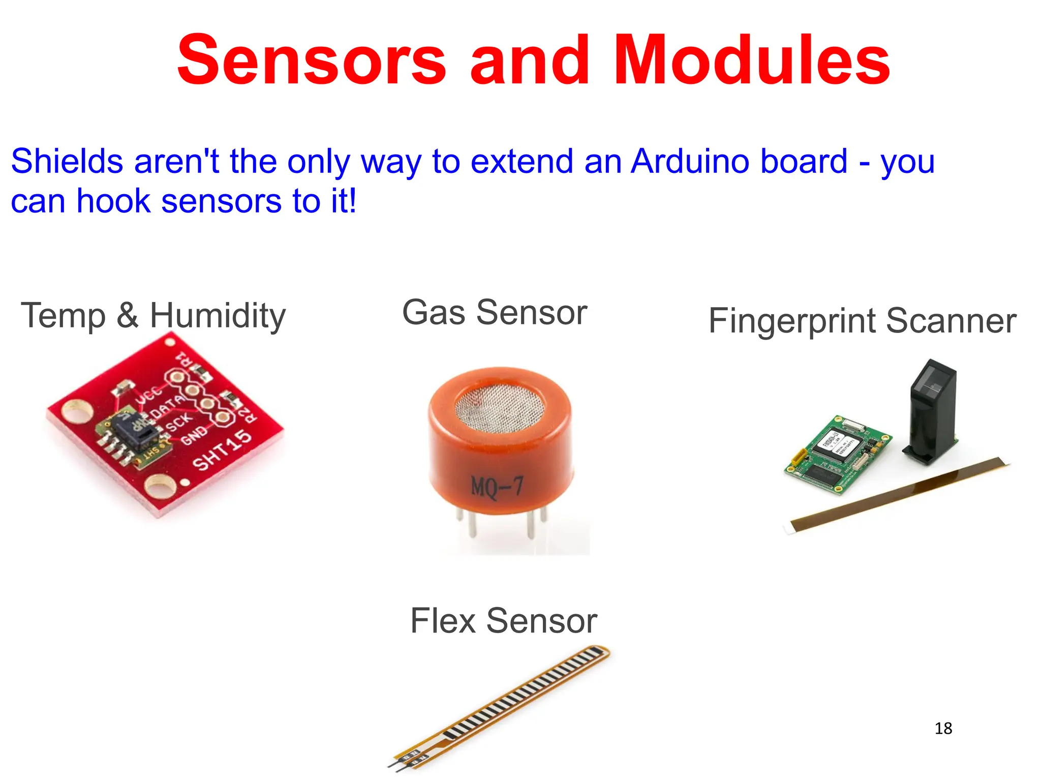 The document proceeds to explain the main components of an Arduino Uno ...