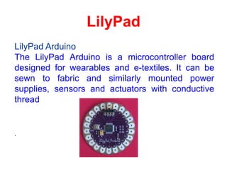 The document proceeds to explain the main components of an Arduino Uno ...