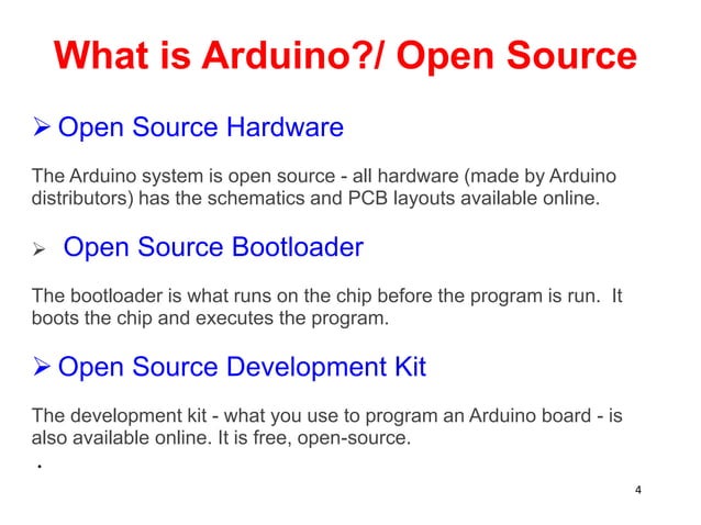 The Document Proceeds To Explain The Main Components Of An Arduino Uno Board Such As The Power