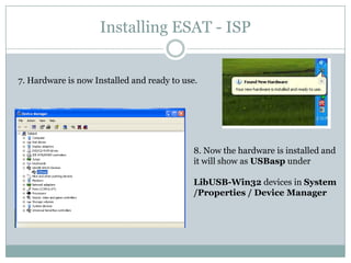 ESAT– ISP | PPTX