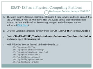 ESAT– ISP | PPTX