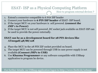ESAT– ISP | PPTX