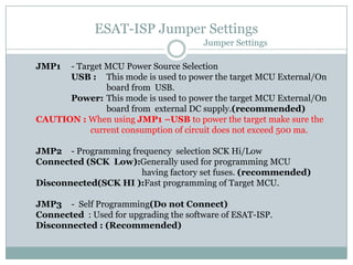 ESAT– ISP | PPTX