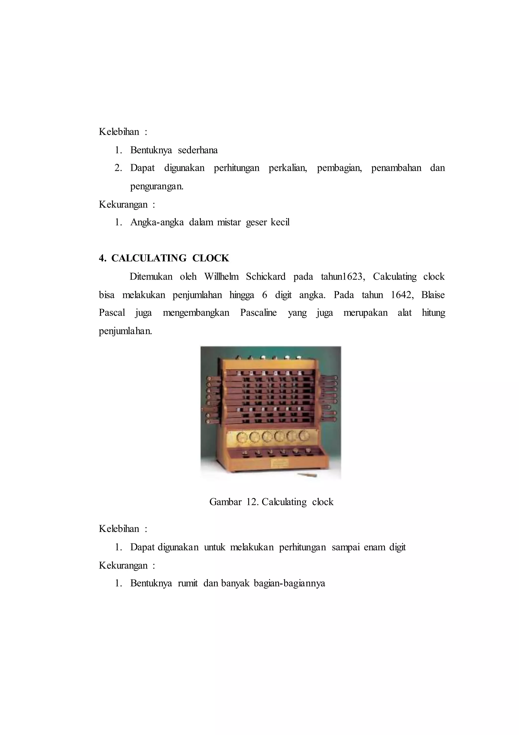 Perkembangan Alat Hitung | PDF